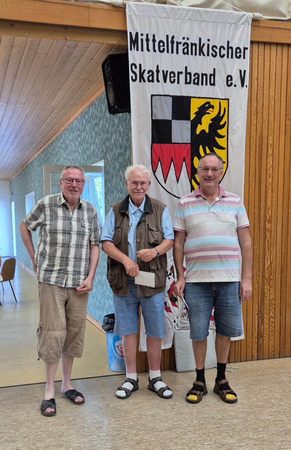 Altmeister Harald Malis gewinnt das 3. Wertungsturnier vor Stefan Eder ...